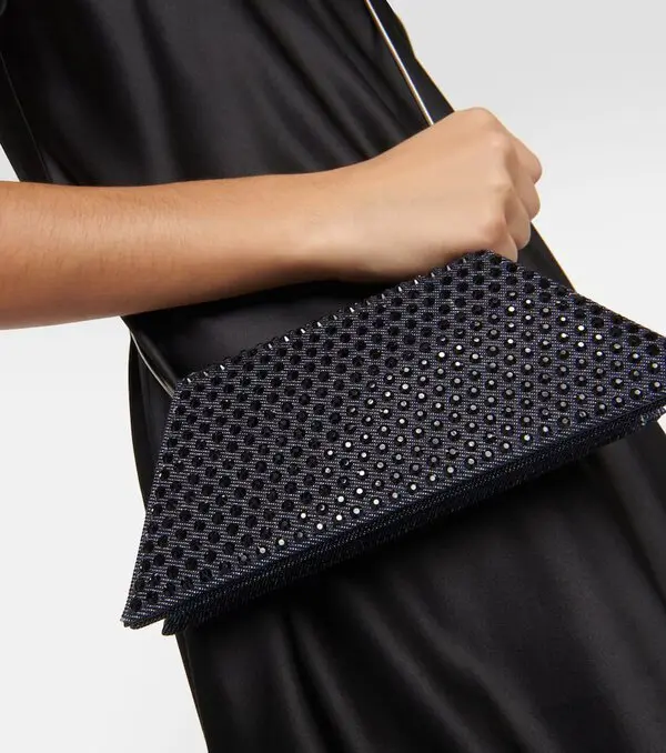 Amina Muaddi Superamini Yigit Clutch