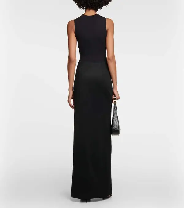 Galvan Alicja Jersey Maxi Skirt