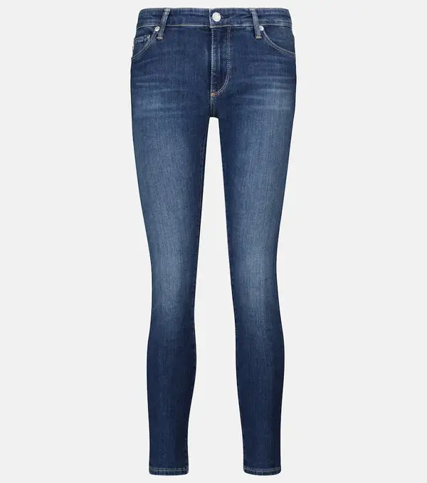 Ag Mid-rise Skinny Ankle Leggings
