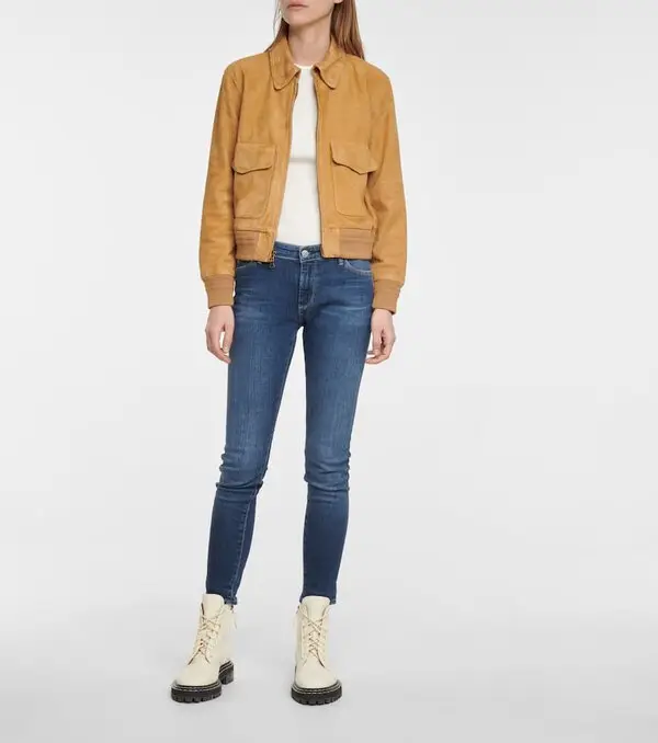 Ag Mid-rise Skinny Ankle Leggings