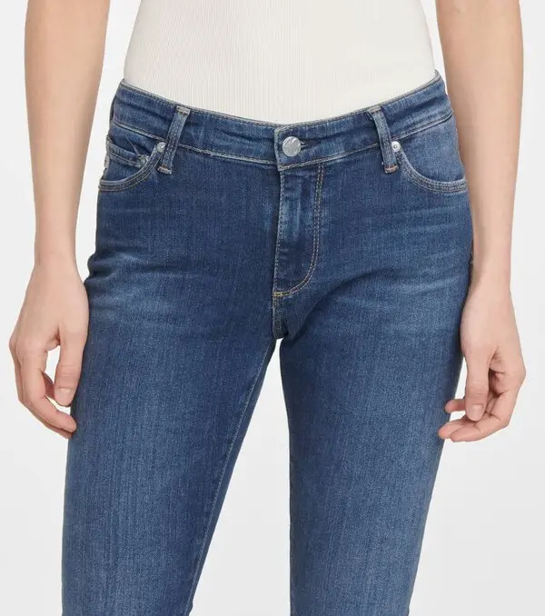 Ag Mid-rise Skinny Ankle Leggings