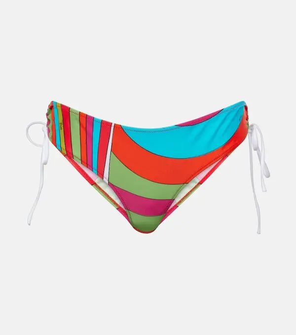 Emilio Pucci Iride Printed Bikini Bottoms - Multicoloured