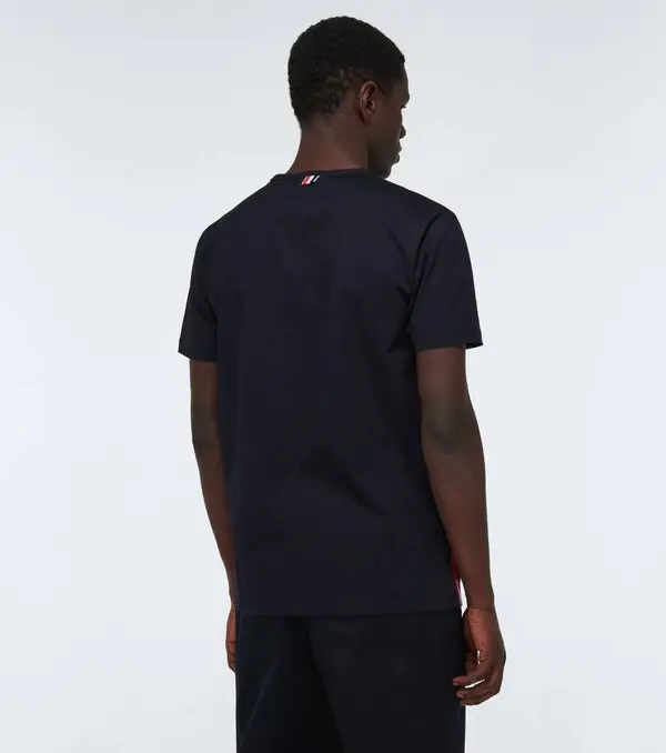 Thom Browne Short-sleeved Cotton T-shirt