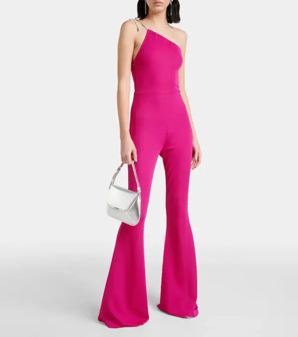 Alexandre Vauthier One-shoulder Flared Jumpsuit