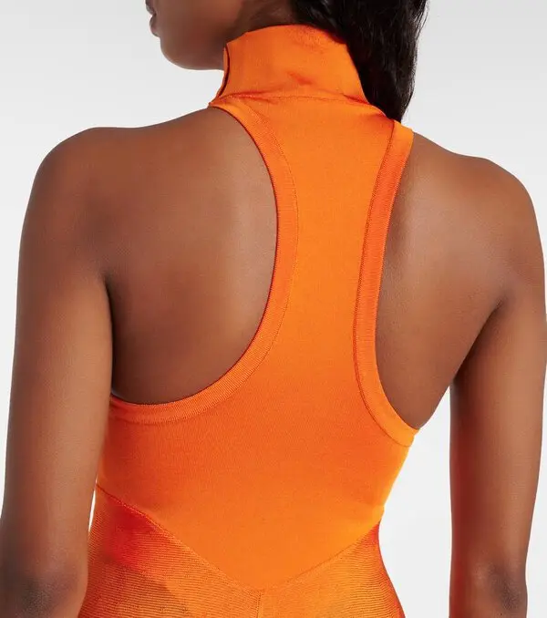 Alaïa High-neck Minidress