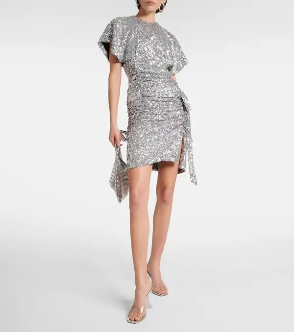 Rabanne Sequined Mini Skirt