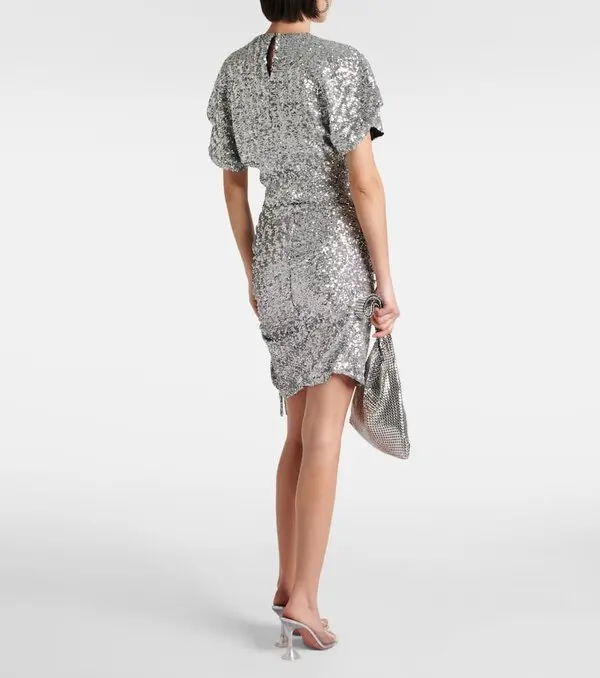 Rabanne Sequined Mini Skirt