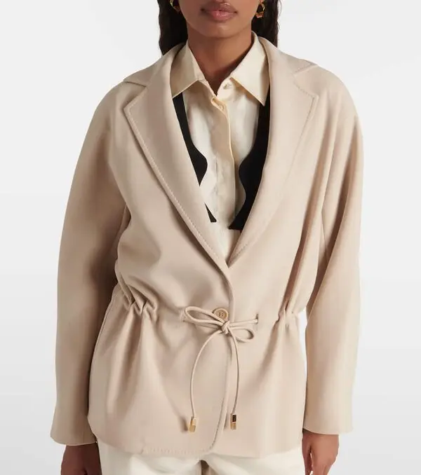 Max Mara Betulla Wool-blend Jacket
