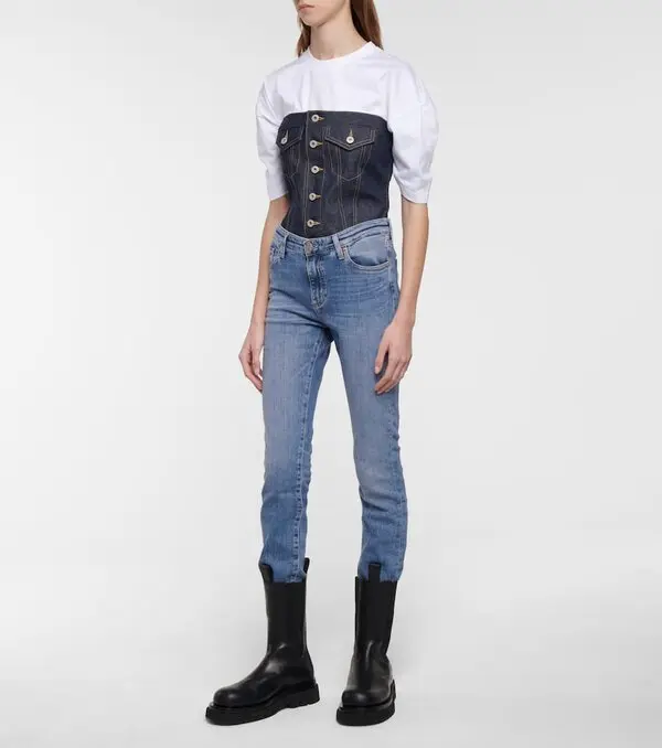 Ag Mari High-rise Slim Jeans