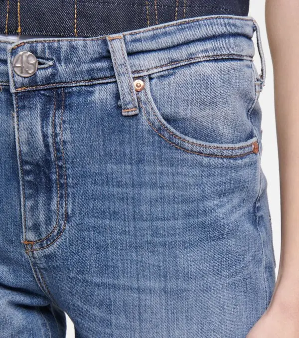 Ag Mari High-rise Slim Jeans