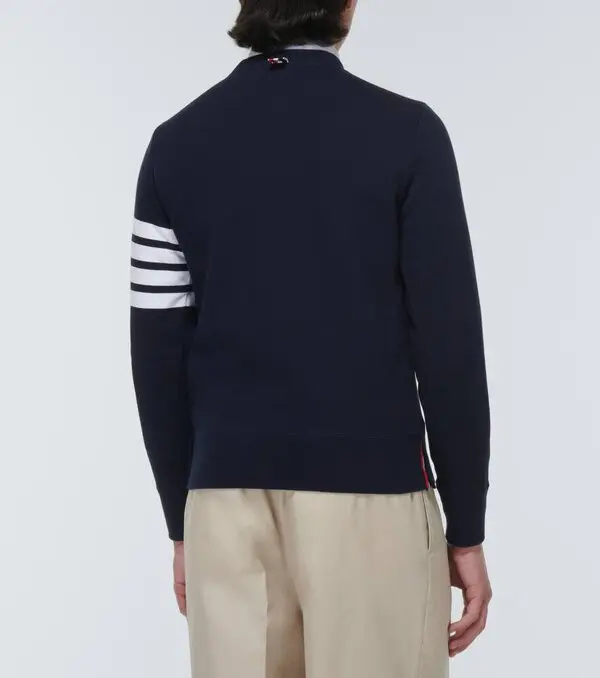Thom Browne 4-bar Cotton Sweatshirt