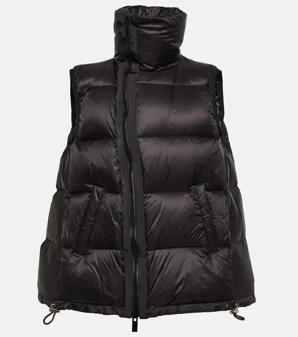 Sacai Asymmetric Quilted Down Vest