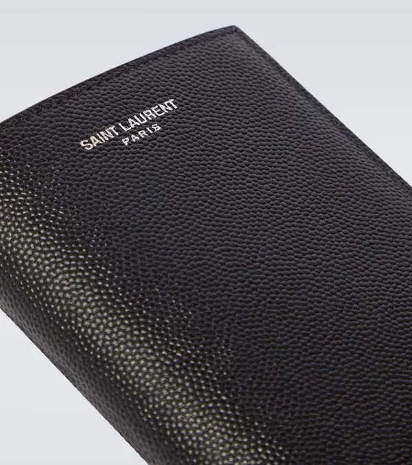 Saint Laurent Logo Leather Wallet