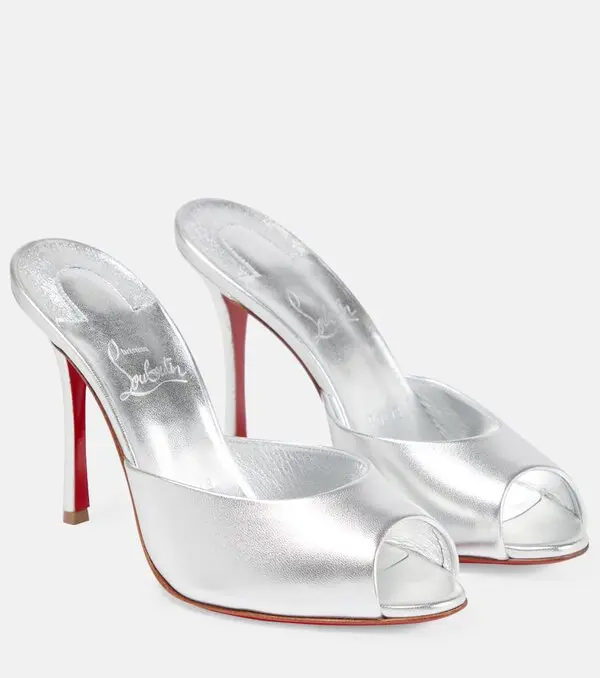 CHRISTIAN LOUBOUTIN Dolly Leather Mules