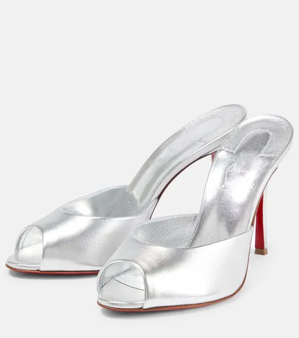 CHRISTIAN LOUBOUTIN Dolly Leather Mules
