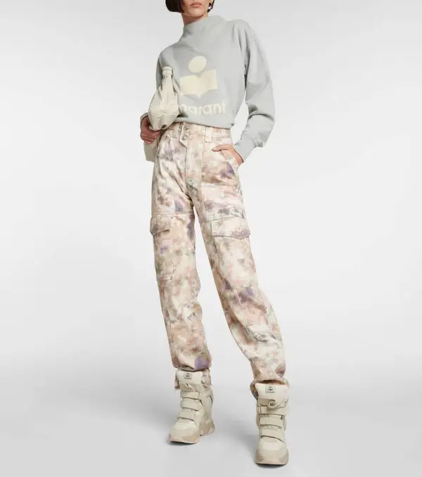 MARANT ETOILE Vayoneo Printed Cargo Pants