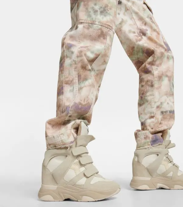MARANT ETOILE Vayoneo Printed Cargo Pants