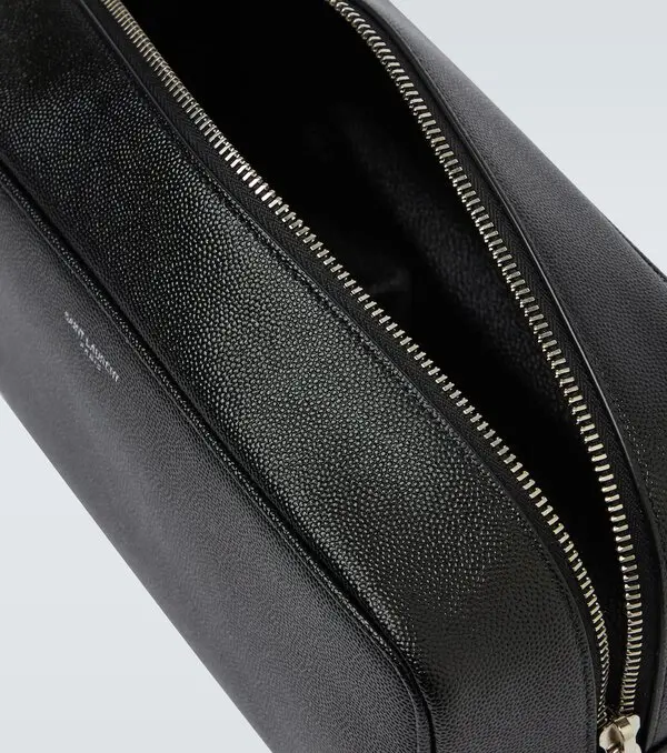 Saint Laurent Leather Wash Bag