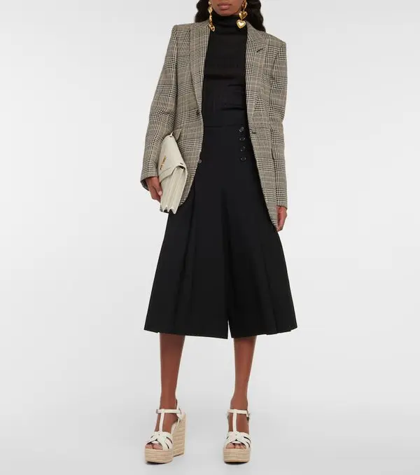 Saint Laurent Tribute 130 Leather Espadrilles