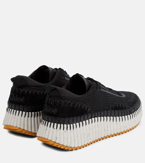 Chloé Nama Sneakers - Black