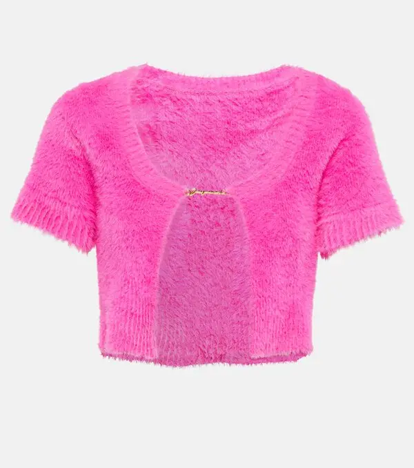 Jacquemus La Maille Neve Cropped Cardigan