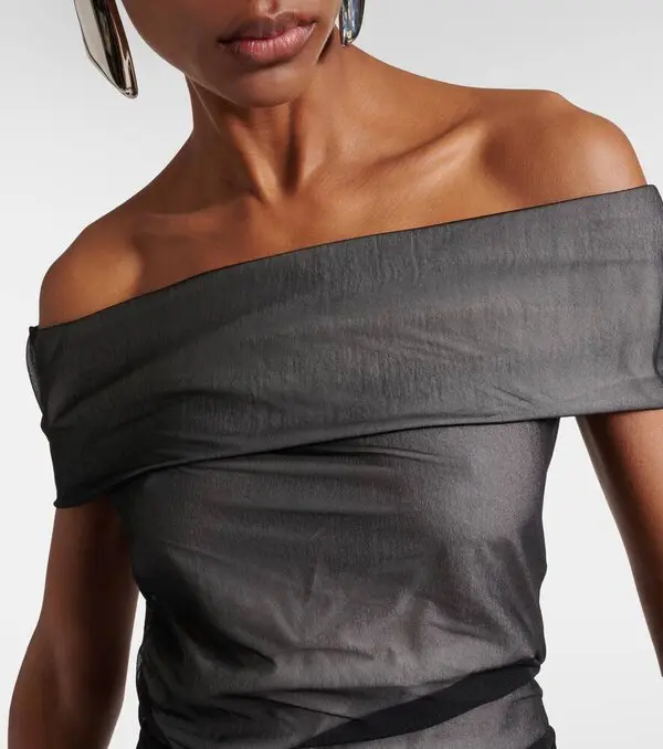 Proenza Schouler Allegra Off-shoulder Top