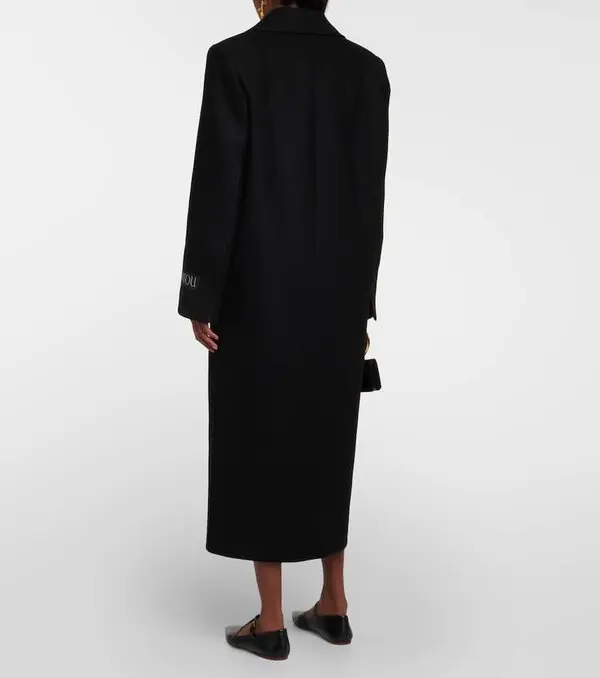 PATOU Wool-blend Tailored Coat