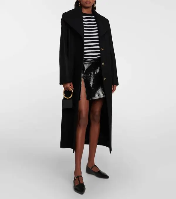 PATOU Wool-blend Tailored Coat