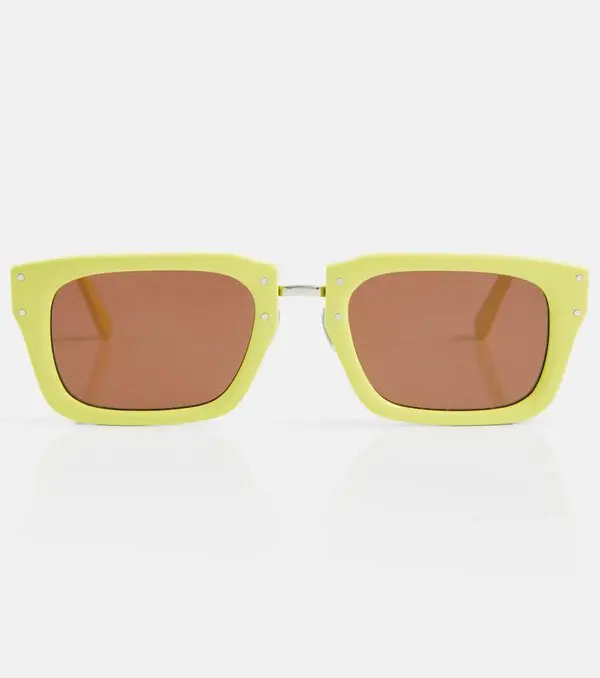 Jacquemus Les Lunettes Soli D-frame Sunglasses - Yellow