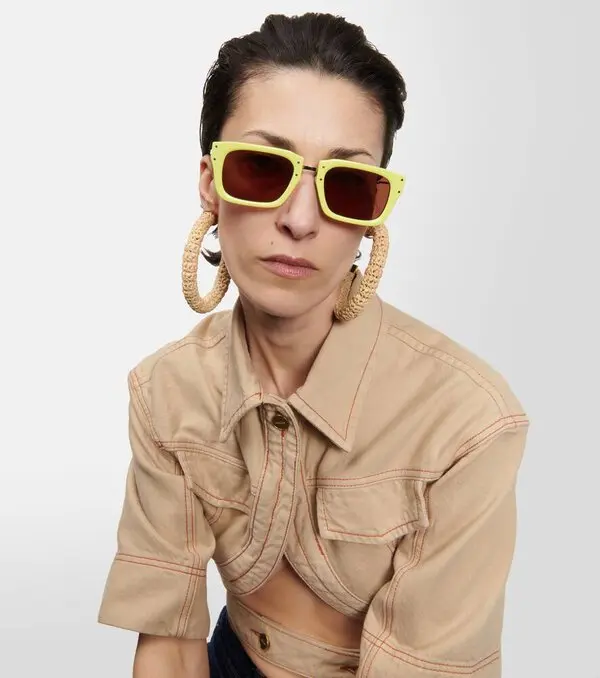 Jacquemus Les Lunettes Soli D-frame Sunglasses