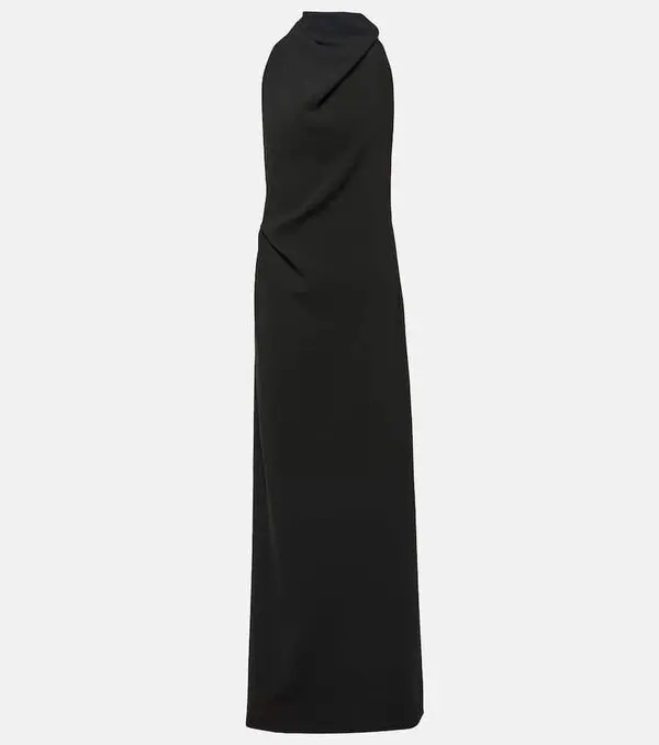Proenza Schouler Crepe Maxi Dress - Black