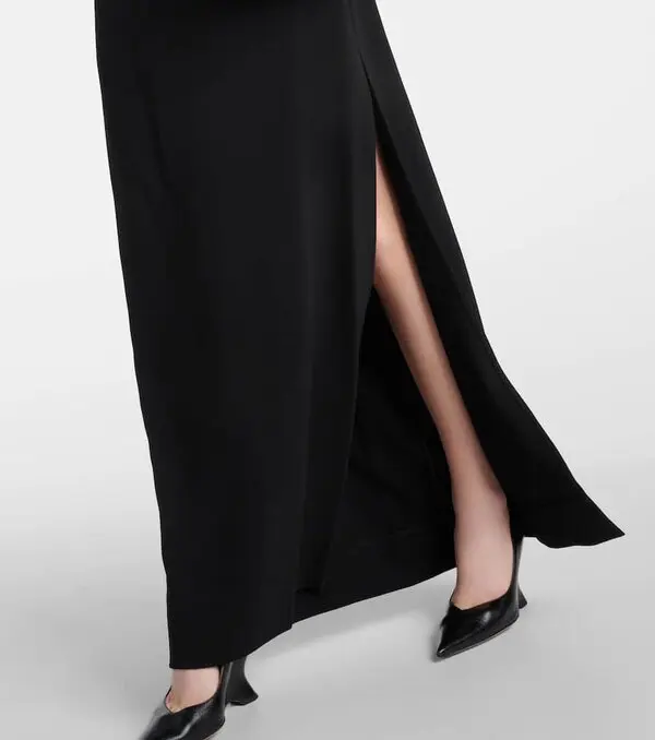 Proenza Schouler Crepe Maxi Dress - Black