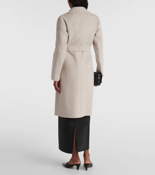 Max Mara Pauline Virgin Wool Wrap Coat