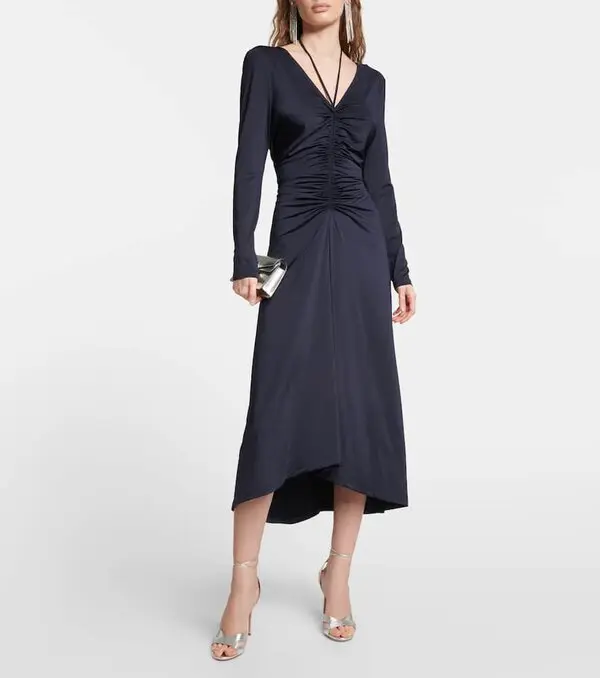 Veronica Beard Gilbert Jersey Midi Dress
