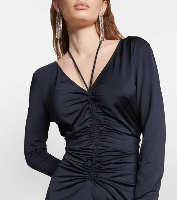 Veronica Beard Gilbert Jersey Midi Dress