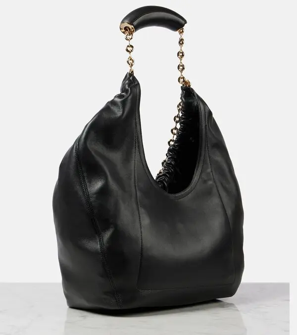 Loewe Squeeze Medium Leather Shoulder Bag