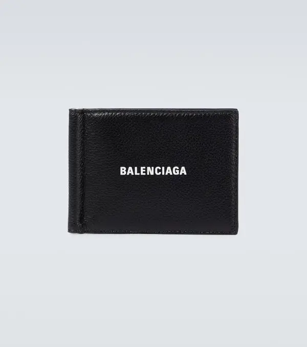 Balenciaga Cash Bifold Wallet - Black