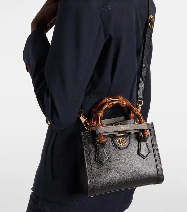 Gucci Diana Mini Leather Tote