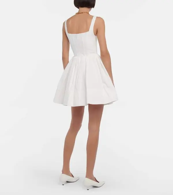 Staud Landscape Babydoll" Mini Dress