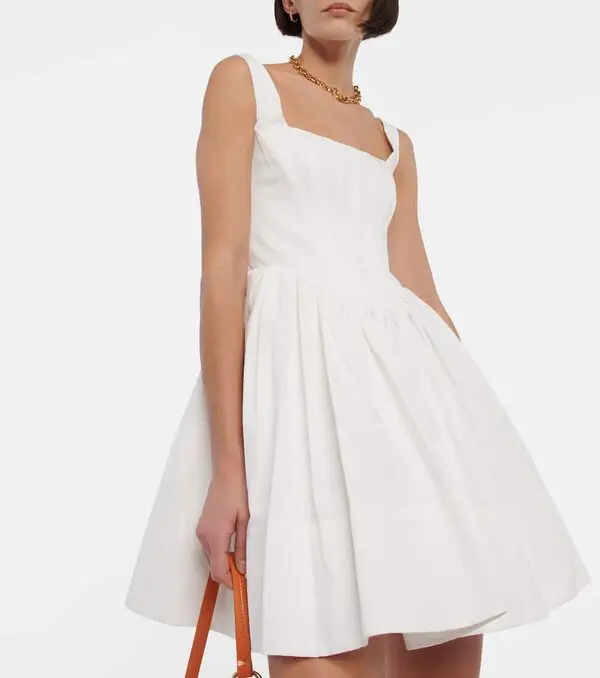 Staud Landscape Babydoll" Mini Dress