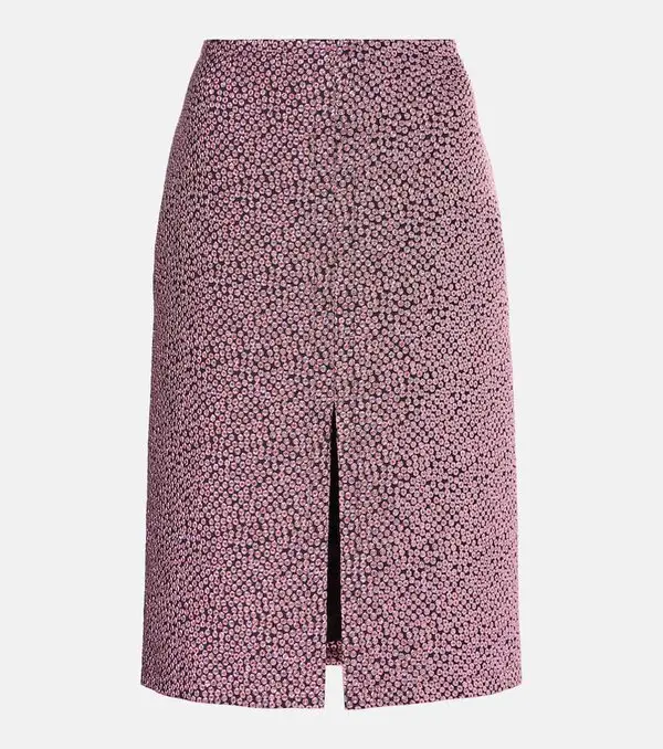 Dries Van Noten Shelda Midi Skirt