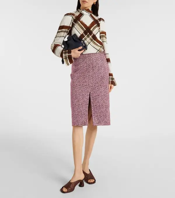 Dries Van Noten Shelda Midi Skirt