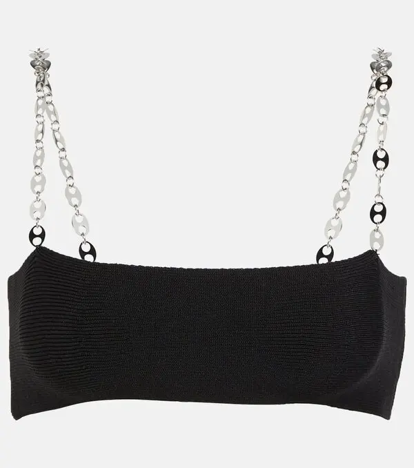 AYA MUSE Rivu Knitted Bra - Black