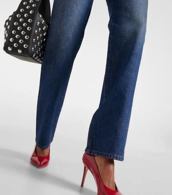 Sportmax Low-rise Straight Jeans - Blue