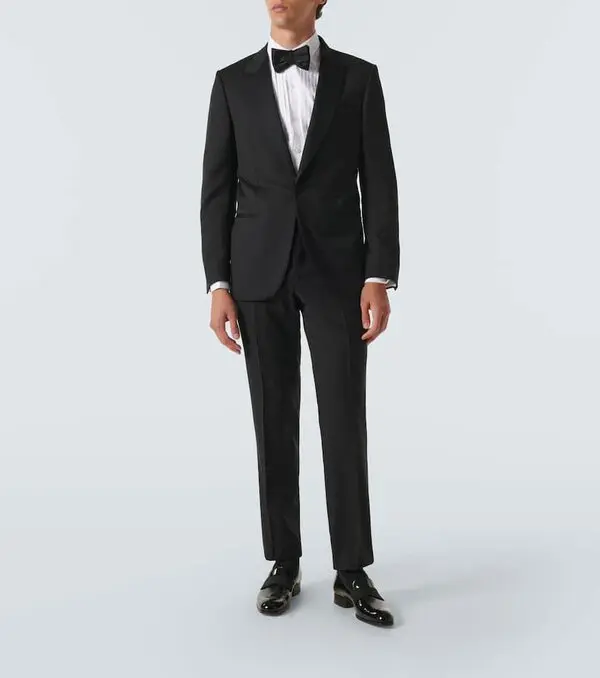 Zegna Multiseason Wool Suit - Black
