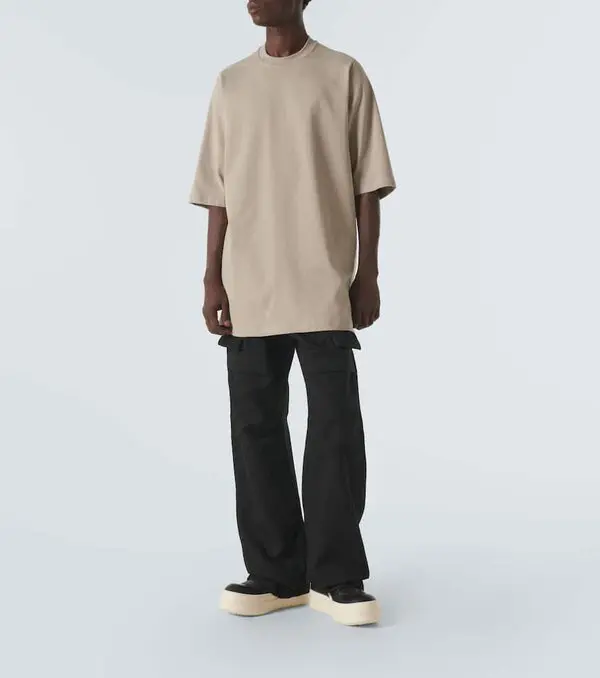 Rick Owens Jump Oversized Cotton Jersey T-shirt