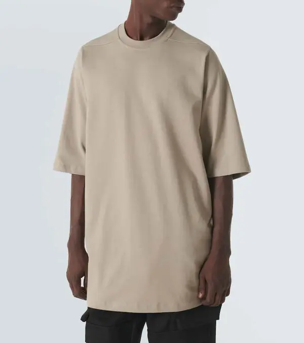Rick Owens Jump Oversized Cotton Jersey T-shirt