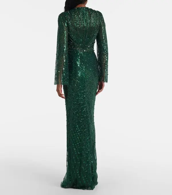 Jenny Packham Anja Sequined Gown