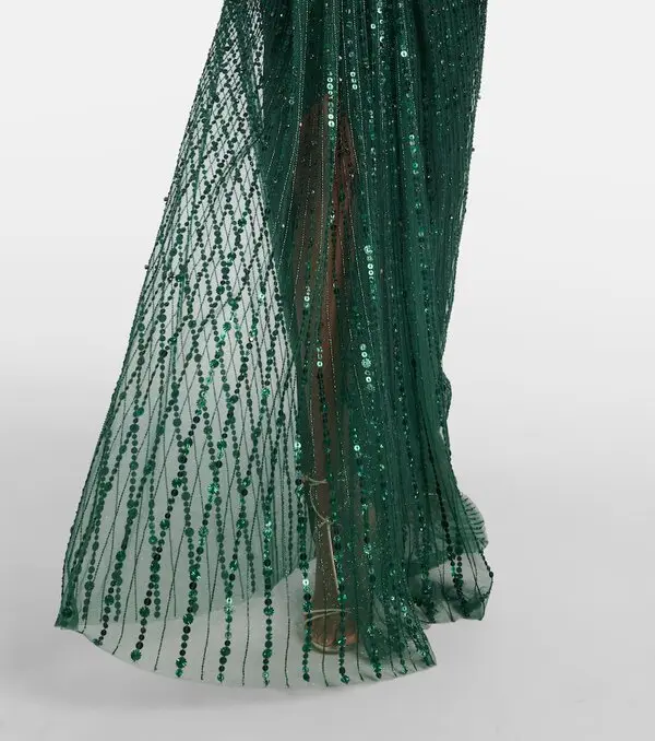 Jenny Packham Anja Sequined Gown