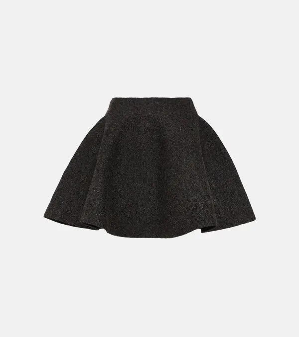 Alaïa Wool-blend Miniskirt